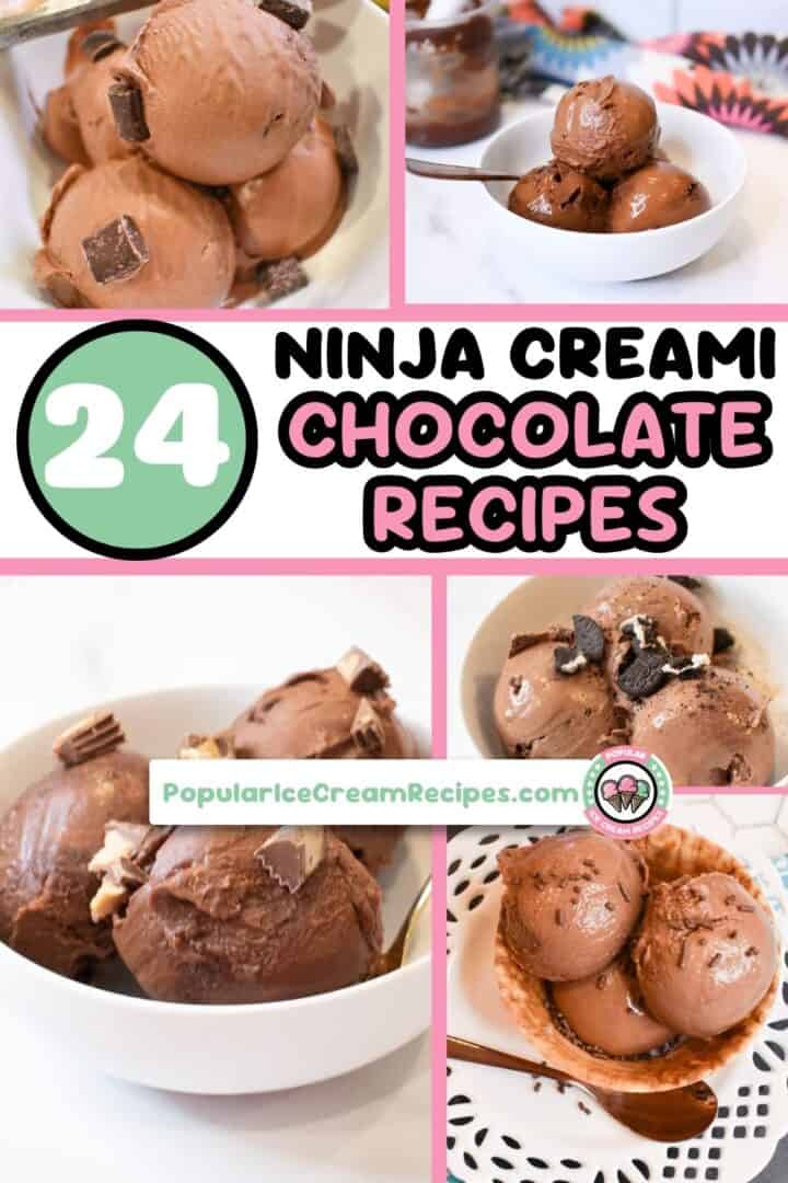 24 Ninja Creami Chocolate Ice Cream Recipes - Popular Ice Cream Recipes